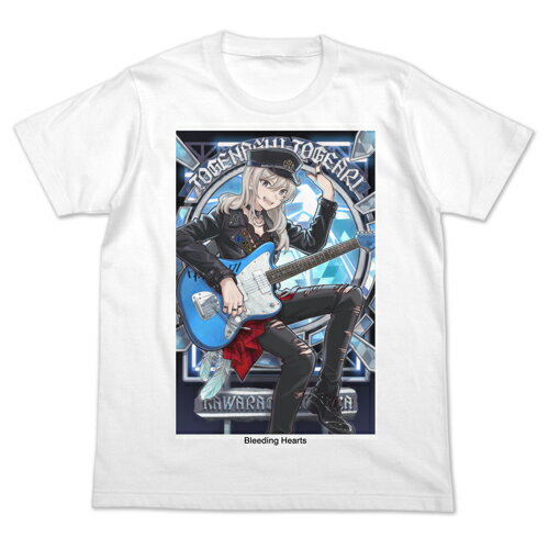 商品名 描き下ろし 河原木桃香 フルカラーTシャツ 爆ぜて咲くVer. WHITE 登場作品 ガールズバンドクライ コピーライト (C)東映アニメーション 製品仕様 製品スペック（サイズ・素材など） Sサイズ WHITE （約）身丈65cm...
