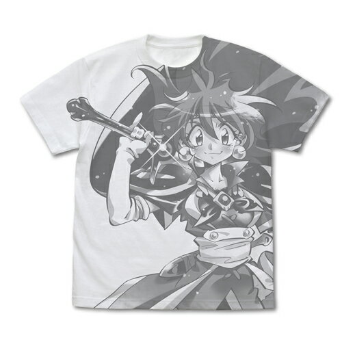 商品名 リナ=インバース オールプリントTシャツ WHITE 登場作品 スレイヤーズ コピーライト (C)神坂一・あらいずみるい 製品仕様 製品スペック（サイズ・素材など） Mサイズ WHITE （約）身丈69cm / 身幅52cm / 袖...