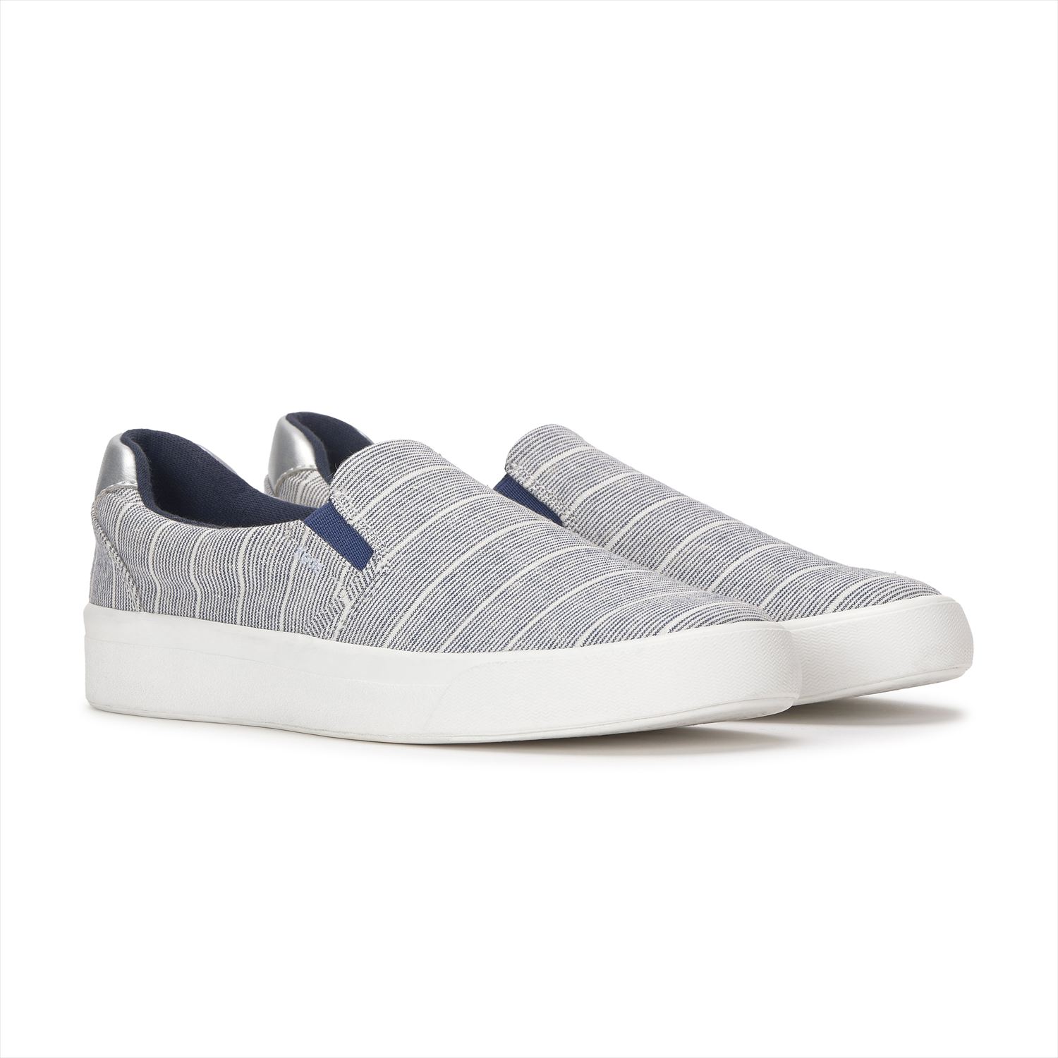 PURSUIT SLIP CHAMBRAY LUREX STRIPE パシュート スリップ シャンブレー ルレックス ストライプ モデル：WF69165 カラー：ビンテージインディゴ/シルバー アッパー素材：シャンブレー コットン テキスタ...