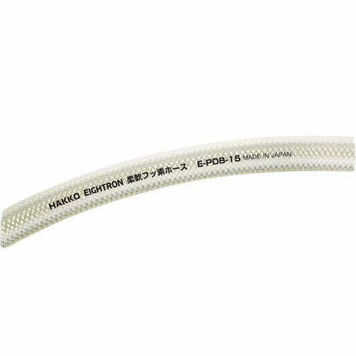 ●柔軟性：積層構造により市販のフッ素チューブと比較して柔軟性に優れ、作業性が向上します。●ガスバリヤー性：内層の2フッ化系フッ素樹脂(PVDF系)は、各種液体・気体に対する不透過性に優れています。●食品衛生法適合。●内径*外径：15*22m...