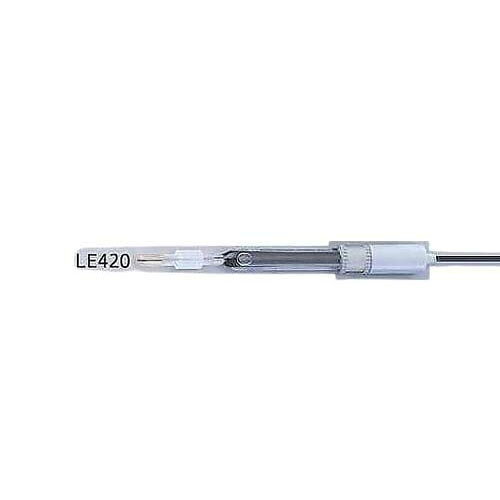 ●型番：LE420●ガラス電極・pHのみ●測定範囲：pH0〜14●使用温度範囲：0〜80度●サイズ：シャフト／直径12×120mm●※本体には付属していません。●事業者向け商品です。リニューアルに伴い、パッケージ・内容等予告なく変更する場合...