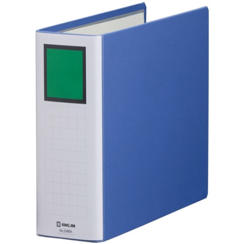 ●とじ具を簡単、キレイに取り外し。しかも表紙にパーツが残らない●サイズ：A4ヨコ●とじ厚内径収納幅：80mm●穴数：2●穴間隔：80mm●収納枚数：800枚●表紙等：オレフィン素材貼表紙●材質：紙●事業者向け商品です。●リニューアルに伴い、...