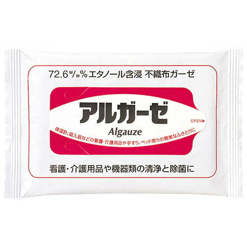 ●高濃度エタノール(72.6w／w％)を含浸させた不織布ガーゼです。●拭き取ると同時に除菌効果を発揮します。※すべての菌を除菌するわけではありません。●コットン素材の長繊維不織布なのでケバなどが残らず、蛍光染料などは含んでいません。●液のエ...