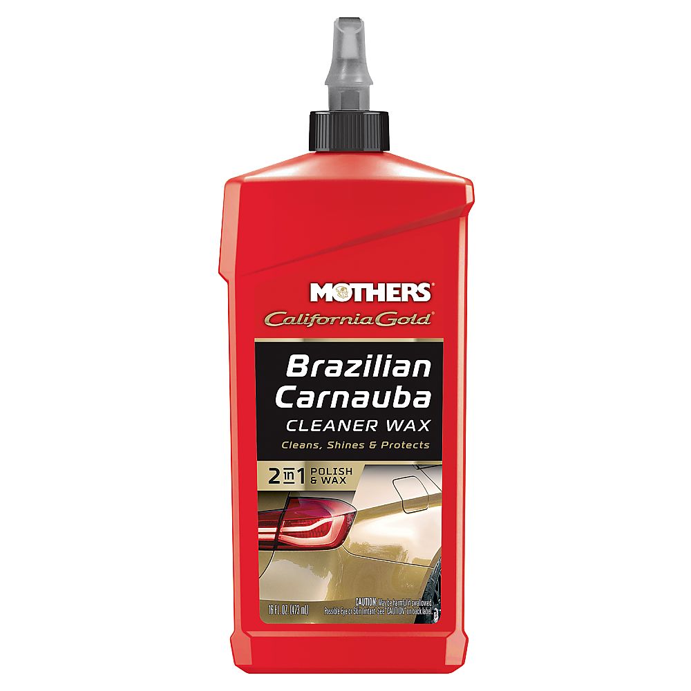 ●マザーズ　ブラジリアンカルナバクリーナーWAXは、洗浄と保護がたったの1回で完了します。●特殊な純ブラジル産カルナバワックスと同じ、ブラジルでNo.1のイエローカルナバを配合し、小キズを滑らかにし、塗装面に張りを持たせる研磨剤を含んでいま...