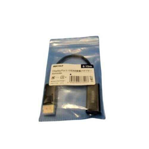 ●DisplayPortーHDMI変換アダプターケーブル長約0.15m●アスベスト：空欄●RoHS指令：対応●J-Moss：対象外●環境自己主張マーク：なし●その他環境及び安全規格：空欄●電波法備考：電波を発しないもしくは微弱な製品の為●電...