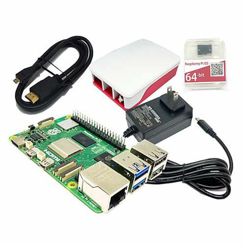 ●(RAM 16GBモデル)●シングルボードコンピュータ"Raspberry Pi 5(ラズパイ5)"本体に、ケースや電源・microSDカード・HDMIケーブルといった最小限の付属品を組み合わせた共立電子産業オリジナルのスターターセットで...