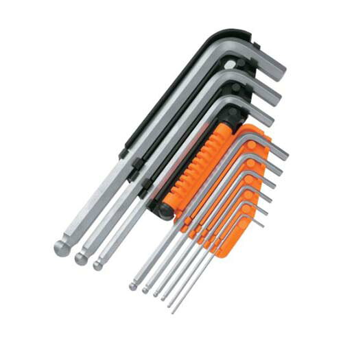 ●先端の平面かどは各辺均等に面取りしており、差し込みが容易です。●TOOLKIT●材質：クロームバナジウム鋼・硬質クロムメッキ●硬度：HRC52〜56●セット内容：1.5・2.0・2.5・3.0・4.0・5.0・6.0・8.0・10.0mm...