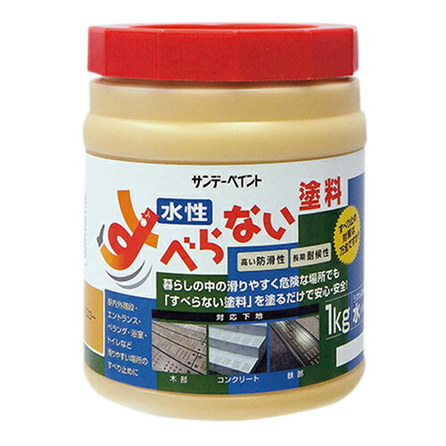 ●滑りやすい床に塗るだけで、滑り止めになります。●耐候性に優れています。●専用パターンシートを使えば、容易に模様が塗装できます。●仕様：イエロー●容量(kg)：1●水性タイプ●塗り面積：約2〜3平方メートル●乾燥時間：(20度時)指触／約3...