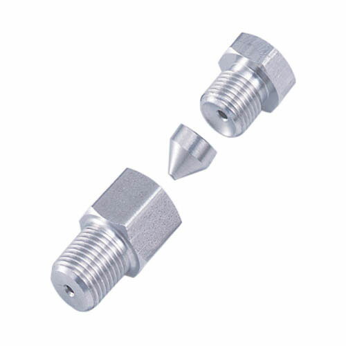 ●直径1.6mm用の熱電対センサーに取り付けられます。●挿入長は締め付け位置により任意に固定できます。●対応センサー径：直径1.6mm●材質：ステンレス(SUS304)●取り付けネジサイズ：R(PT)1／8●事業者向け商品です。リニューアル...