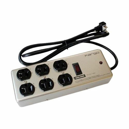 ●鉄製で丈夫なスチールタップです。●コンセント数：6個口●ケーブル長(m)：1.8●色：シルバー●幅(mm)：80●奥行(mm)：225●高さ(mm)：40●定格電圧：15A・100〜125V(1500Wまで)●耐トラッキングカバー付プラグ...