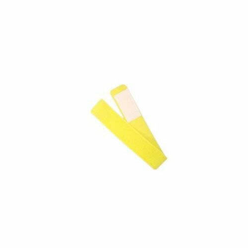 ●止血などに最適な多目的バンドです。●本体表面のどこにでも接着する伸縮素材を使用しております。●着脱はマジックテープなので簡単です。●約1.8倍の伸縮性。●ブルー、ピンク、イエローの3色展開●材質：ポリエステル・ナイロン・ポリウレタン●イエ...
