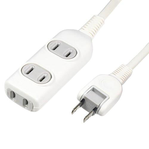 ●180度回転プラグ●耐トラッキングカバー付●定格 125V 15A●合計1500Wまで●コード長：3m●口数：3個口●カラー：ホワイト●事業者向け商品です。リニューアルに伴い、パッケージ・内容等予告なく変更する場合がございます。予めご了承...