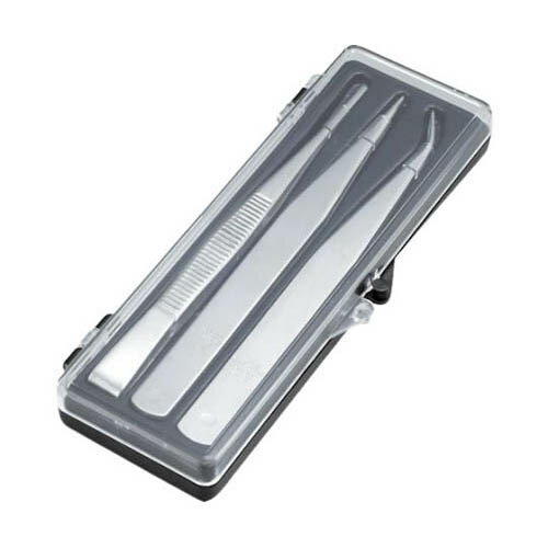 ●使用頻度の多いサイズをセットしました。●多種多様の小物を保持に。●セット内容：TSP-21、TSP-25、TSP-26(3本組)●材質／仕上げ：ステンレス(SUS430)●注意：ESD対策仕様品ではありません。●原産国：日本●コード番号：...