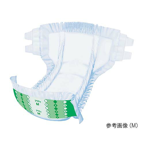 ●両サイドの瞬間通気でムレを防止し、幅広テープ採用で何度でもしっかり装着できます。●身体の中心に合わせやすいライン上プリント付きです。●適合ヒップサイズ(cm)：70〜110●吸収量(目安)：約600cc(おしっこ約4回分)●吸収ポリマー採...