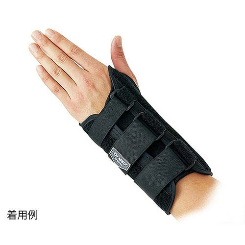 ●アルミニウムステーにより固定力を強化しています。●面ファスナーで圧迫力と固定力の調整が可能です。●肌に優しいパイル生地を採用しています。●材質：ナイロン・PU(ポリウレタン)・ポリエステル・アルミニウム●洗濯方法：洗濯可(手洗い)●左手首...
