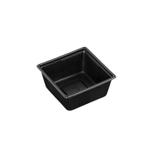 ●惣菜を盛り付けできる容器です。●蓋は別売です。●容量：200g●電子レンジ使用可●オーブン使用不可●耐油性：あり●耐熱温度：130度●入数：50枚●サイズ：外寸：110*110*50mm●材質：SD(スマートダッシュ)●事業者向け商品です...