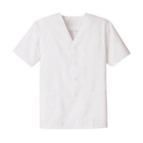 ●定番ロングセラーの調理衣シリーズ。丈夫でパワフルな抗菌力と安全性に配慮した安心素材。●特定の細菌の繁殖を防ぐ抗菌効果。●100回の工業洗濯でも抗菌効果が持続。皮膚刺激も少なく肌に優しいから安心です。●規格：男性用●サイズ：M●寸法：胸囲1...