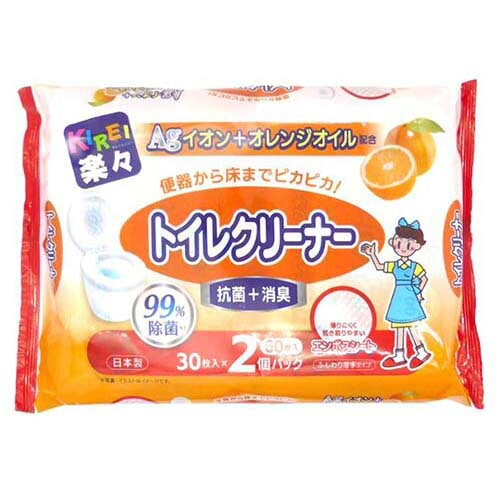 ●AGイオン+オレンジオイル配合！Wパワーで強力除菌、さわやか消臭効果のトイレクリーナーです。※すべての菌を除菌するわけではありません。●便器から床までピカピカ！雑菌やカビを衛生的に落とします。●詰め替え不要の分離化フタ付きパックです。●た...