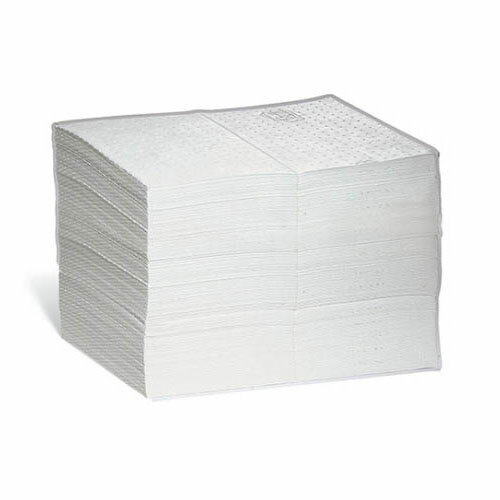 ●撥水力に優れ、水は吸収せずに油のみを吸収できます。●吸収した液体はマットを持ち上げても垂れ落ちません。●水面に浮かべて屋外での油もれの回収もできます。●縦(mm)：380●横(mm)：510●厚み(mm)：1.5●油吸収量(L／箱)：83...