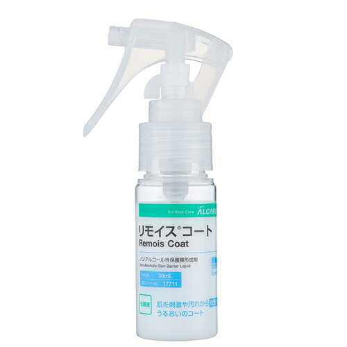 ●肌への刺激が少ないノンアルコール性保護膜形成剤●微粒子からなる保護膜を形成し、刺激や汚れなどから皮膚を守ります。●保湿剤成分配合で、皮膚に潤いを与えて肌荒れを防ぎます。●保湿成分配合●内容量(mL)：30●入数：1本●用途：失禁部位・テー...