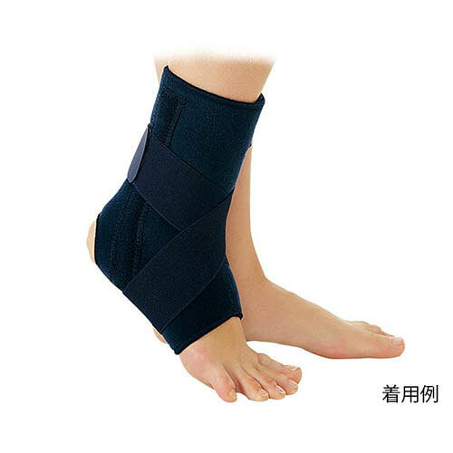 ●伸縮性・フィット性に優れた素材を使用しています。●足側部のステーにより、内・外反の安定性を高めています。●クロスストラップで圧迫力と固定力の調整が可能です。●材質：ナイロン・クロロプレンゴム・ポリエステル・スチール●洗濯方法：洗濯可(手洗...