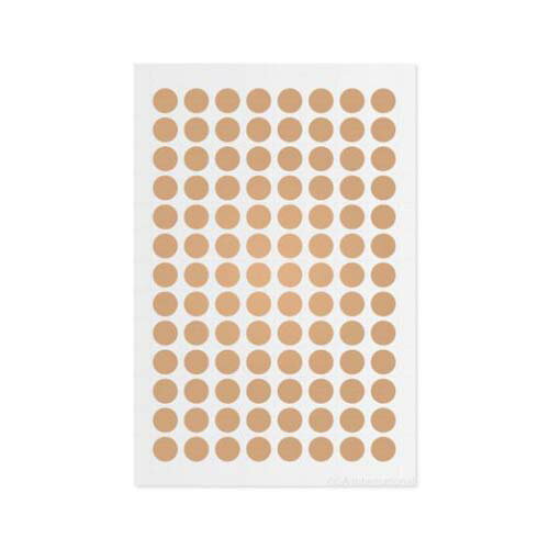 ●低温冷凍や液体窒素内での長期保管や色分けに適しています。●適合チューブ：0.5mLl／1.5mL マイクロチューブ●ドットサイズ(直径mm)：9●色：ベージュ●使用温度範囲：-196〜+110度●シートサイズ：レターサイズ(215.9*2...