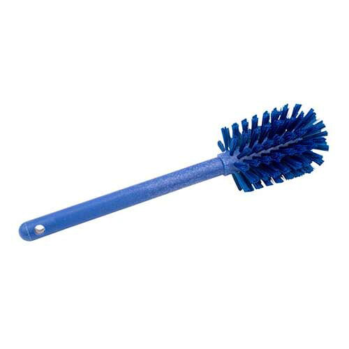 ●ザル・カゴなどの網目状の器具洗浄に適しています。●ブラシにウェーブ(クリンプ)加工を施した、保水性と洗剤の泡持ちが良いブラシです。●毛の根元を耐食性のある金属製留め具でしっかりと固定しているので、毛が抜けにくくなっています。●カラー：ブル...
