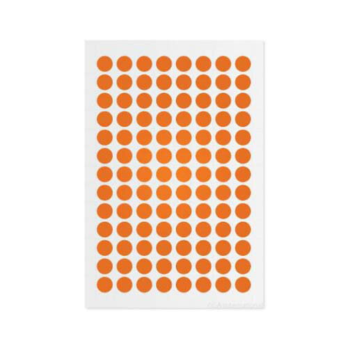 ●低温冷凍や液体窒素内での長期保管や色分けに適しています。●適合チューブ：0.5mLl／1.5mL マイクロチューブ●ドットサイズ(直径mm)：9●色：オレンジ●使用温度範囲：-196〜+110度●シートサイズ：レターサイズ(215.9*2...