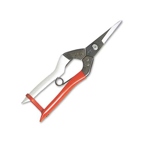 ●紅白ハンドルが代名詞 岡恒の芽切鋏。●入数：1個●全長：190mm●重量：110g●刃渡り：45mm●コード番号：109077●事業者向け商品です。●リニューアルに伴い、パッケージ・内容等予告なく変更する場合がございます。予めご了承くださ...
