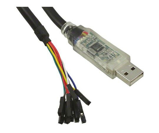 ●USB 2.0 Hi-Speed to MPSSEケーブル、FTDIチップ●USB 2.0 Hi-Speed to MPSSEケーブルには小型の電子回路基板が内蔵されており、ケーブルのUSBコネクタ端にFTDI FT232Hをカプセル化し...