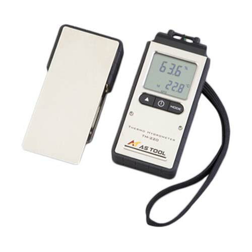 ●小型・軽量タイプの温湿度計です。●表示値を固定するデータホルド機能付きです。●MAX／MIN／AVG表示機能付きです。●測定精度：±0.5度(10〜45度)、±2.5％RH(10〜90％RH)●サンプリング：1回／秒●機能：オートパワーオ...