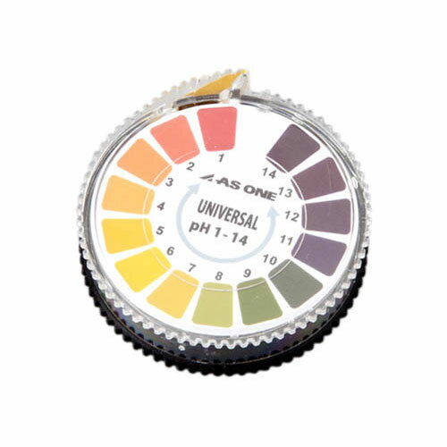 ●ケースにカラースケールが付いています。●ケース材質：プラスチック●サイズ：7mm*5m●カッティングエッジ付き●pH測定領域：1.0〜14.0●タイプ：ロール●事業者向け商品です。リニューアルに伴い、パッケージ・内容等予告なく変更する場合...
