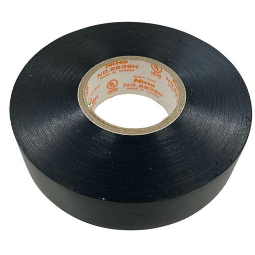 ●難燃性・電気絶縁性にすぐれています。●CRT消磁コイルの結束用・電気絶縁用●サイズ：厚み0.19mm、幅19mm、長さ20m●色：黒●材質：基材／PVC(塩化ビニル樹脂)、粘着剤／ゴム系●規格：UL-510FR、CSA取得品●事業者向け商...