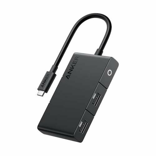 ●5つのポートを1つに：パススルー急速充電が可能なUSB Power Deliveryに対応したUSB-Cポート、4K (30Hz) 対応のHDMIポート、データ転送用USB 3.2 Gen1 対応 (5Gbps) のUSB-Cポートと2つ...