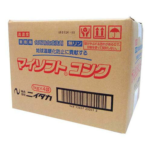 ●使用量（目安）：水4.5Lに対し1kg（1袋）●泡立ちが良く食器や調理器具、果物、野菜の洗浄にすばらしい洗浄力を発揮します。●箱も含む重量：4.2kg●外寸1（mm）：180×220×H150●商品コード：0918310●コード番号：4-...