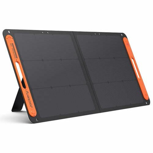 ●最大100Wで電気を作り出すことができる、ポータブルタイプのソーラーパネル。●両面発電により太陽の光を効率よく電力に変える変換効率、最大25％を実現。●従来のJackery 100Wソーラーパネルより10％軽量化を実現。●耐衝撃フレーム技...
