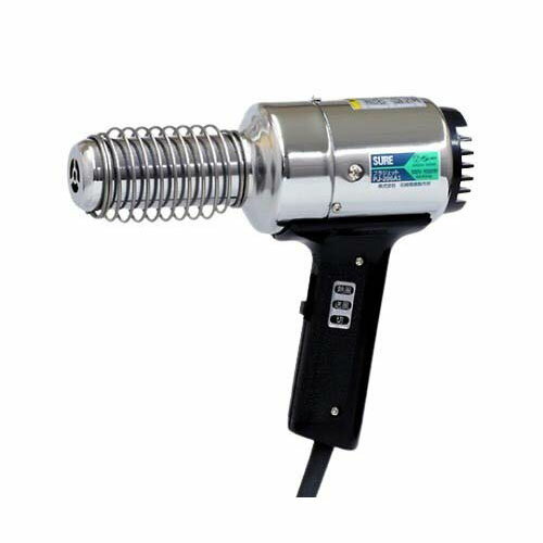 ●ベストセラー標準タイプ●熱風温度：450度●質量：約750g●風量：0.18m3／min●風速：1000m／min●消費電力：100V-1000W50／60Hz●寸法：径70mm*長さ213mm*高さ191mm●事業者向け商品です。リニュ...