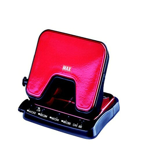 ●軽い力でもサクッと楽あけ。●力を入れやすいラウンド形状のハンドルが、今までにないフィット感を実現。紙の中央がひと目でわかる、収納式のゲージ付き。●軽さの秘密は中空刃：刃の中の空洞に紙を取り込みながら1枚ずつ切るため、軽い力で穴あけが可能。...