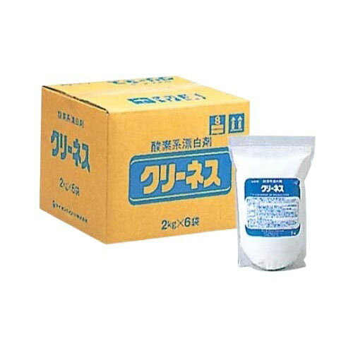 ●浸漬用の酸素系漂白剤です。茶渋、黄ばみ、臭い等の除去に適しています。布巾、まな板はもちろんグラス、メラミン食器等に効果を発揮します。●60〜70度のお湯に溶かして使用●弱アルカリ性●無リン●漂白能●容量：2kg*6入●商品コード：0117...