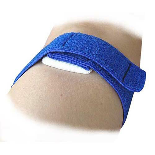 ●透析時等抜針後の圧迫止血や採血・処置後の止血帯として使用できます。●本体表面のどこでも接着する伸縮素材です。●材質：ポリエステル・ナイロン・PU(ポリウレタン)●面ファスナー式●ラテックスフリー●色：ブルー●幅*長さ(mm)：30*300...