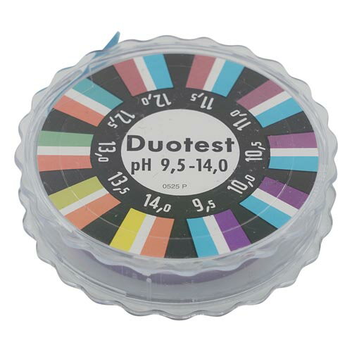 ●2種類の異なった指示薬を分離し、高い精度と正確な読み取りができます。●中央部分は疎水性が強く、試験紙に物理的強度を保持させています。●使いやすいプラスチックディスペンサー入の個別包装です。●サイズ：10mm幅*5m巻●pH測定領域：9.5...