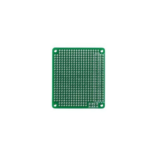 ●Raspberry Pi 4B用の拡張用ユニバーサル基板です。●強度・耐熱・絶縁性に優れたガラスエポキシ製の基板です。●両面スルーホール、2.54mmピッチのユニバーサル基板です。●寸法(幅*長さ*板厚)：65*56*1.2●材質：ガラス...