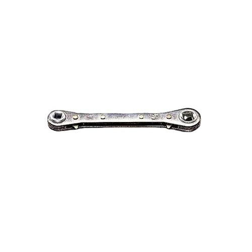●全長：145mm●材質：スチール●用途：エアコン、冷凍機のバルブ開閉用に●スクエアサイズ：1／4"*3／8"・3／16"*5／16"●コード品番／EA213D●事業者向け商品です。リニューアルに伴い、パッケージ・内容等予告なく変更する場合...