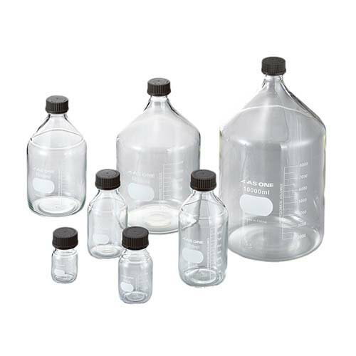 ●液体や粉末の試料の保管、運搬に適します。●液切れしやすいシールリング付きです。●容量（mL）：500●外径×高さ（mm）：Φ86×176●材質：本体/硼珪酸ガラス、キャップ・シールリング/PP●ネジ口規格：GL-45●口内径（mm）：約φ...