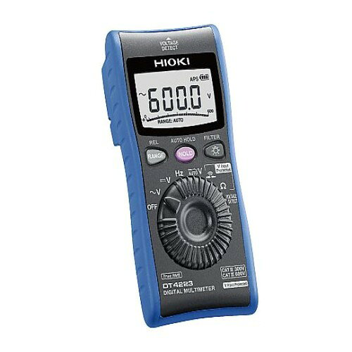 ●電圧入力保護機能付き安全テスター●安全性が高く、かつコンパクトで軽量設計●抵抗レンジに誤って電圧を入力しても、漏電ブレーカの誤遮断やアークの発生による事故を防止●抵抗レンジ、検電機能搭載でより便利な4223●1mの落下に耐える堅牢設計●テ...