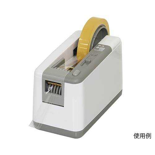 ●テープをカットすると次のテープが送り出されます。●テープ長さ設定範囲：3・4.5・9cm●最大テープ外径：直径135mm●適応芯径：直径3インチ・直径1インチ●電源：AC100V 50／60Hz(単1乾電池*3個対応・別売)●サイズ：96...