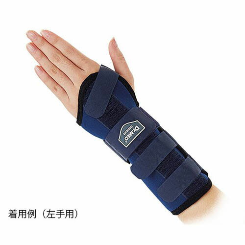 ●両サイドのアルミニウムステーにより固定力を強化しています。●面ファスナーで圧迫力と固定力の調整が可能です。●伸縮性・フィット性に優れた素材を使用しています。●仕様：左用(L)●適合手首周囲(cm)：16.5〜17.5●材質：ナイロン・クロ...