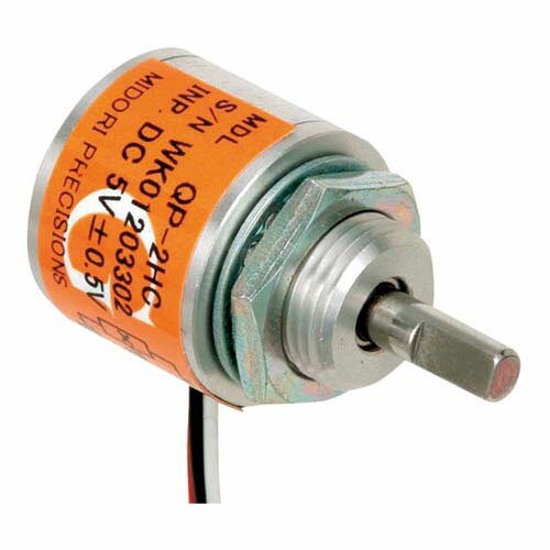 ●小型かつ高精度を持ち合わせた無接触式回転角度センサ。●片軸・両軸取付環境に応じて選択でき、取付性が高い製品です。●有効電気角(度)：±45度●単独直線性：±1.5％FS●印加電圧：DC5V●外径(mm)：直径15mm●シャフト径(mm)：...