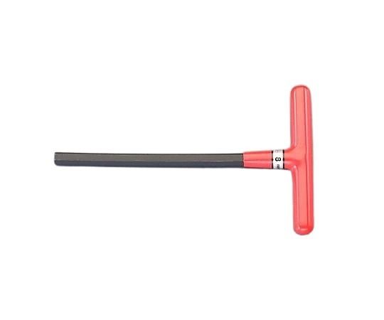 ●T型ロング六角レンチ●ビニールグリップ付き●メーカー：ESCOオリジナル●サイズ：3.0mm●全長：250mm●軸長：205mm●ハンドル幅：72mm●材質：特殊合金鋼（パーカー処理）●重量：22g●事業者向け商品です。リニューアルに伴い...