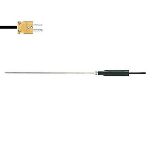 ●コネクタにANSI規格(黄色)採用したK熱電対センサ※オメガコネクタ●SK-1110、SK-1120、SK-7000PRTII、SK-L400Tに接続可能ですアスファルト用先トガリセンサ●測定範囲：0〜300度●センサ精度：±2.5度●セ...